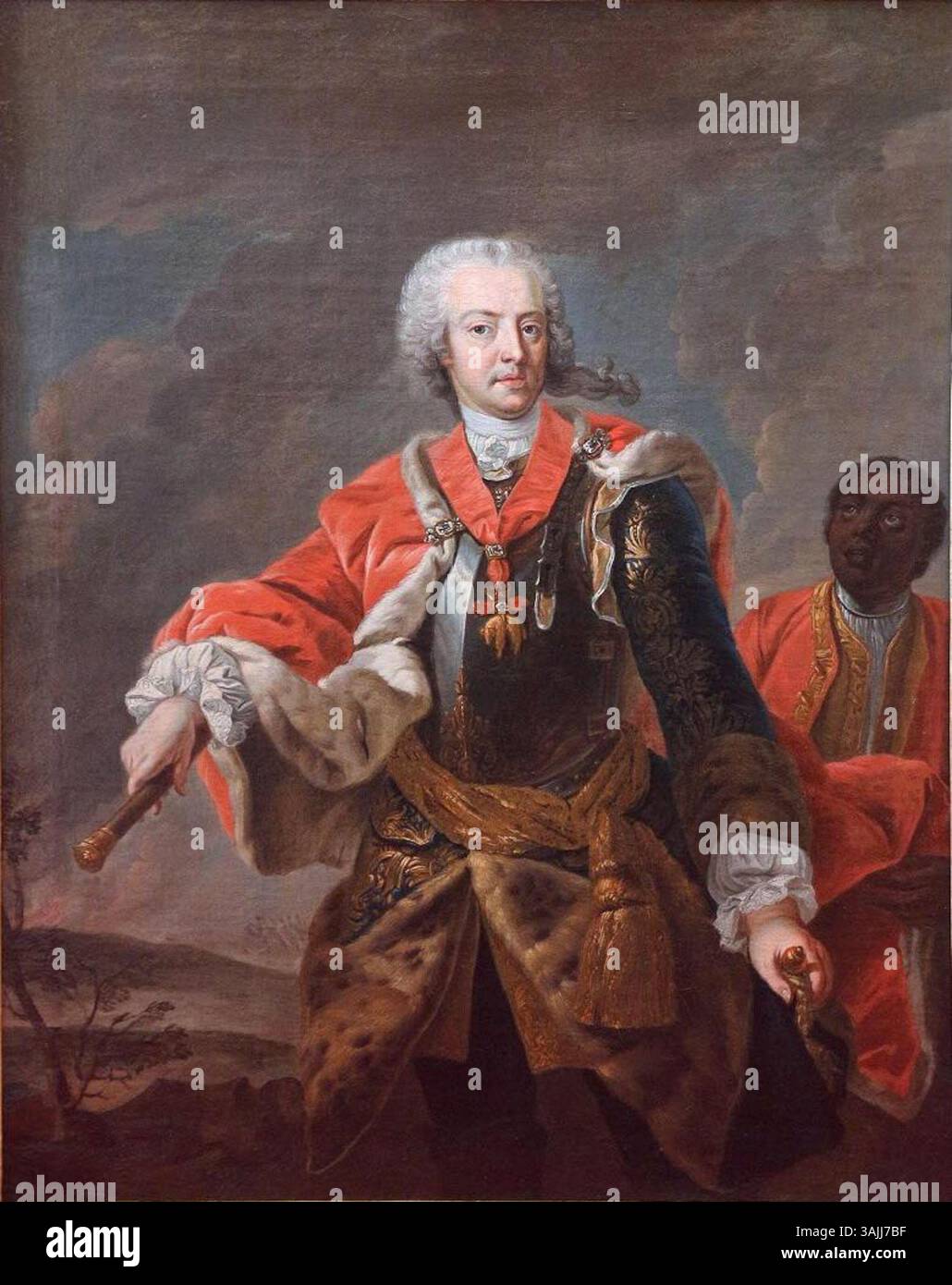 Portrait of Charles-Alexandre de Lorraine, misidentified as his brother ...