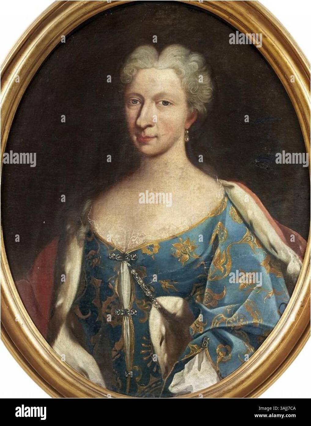 This 18th-century oil painting, attributed to the Piedmontese School ...