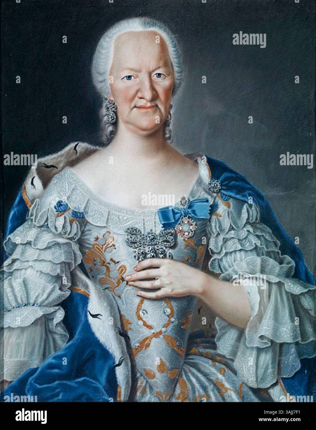 Elisabeth friederike sophie von oettingen oettingen hi-res stock ...