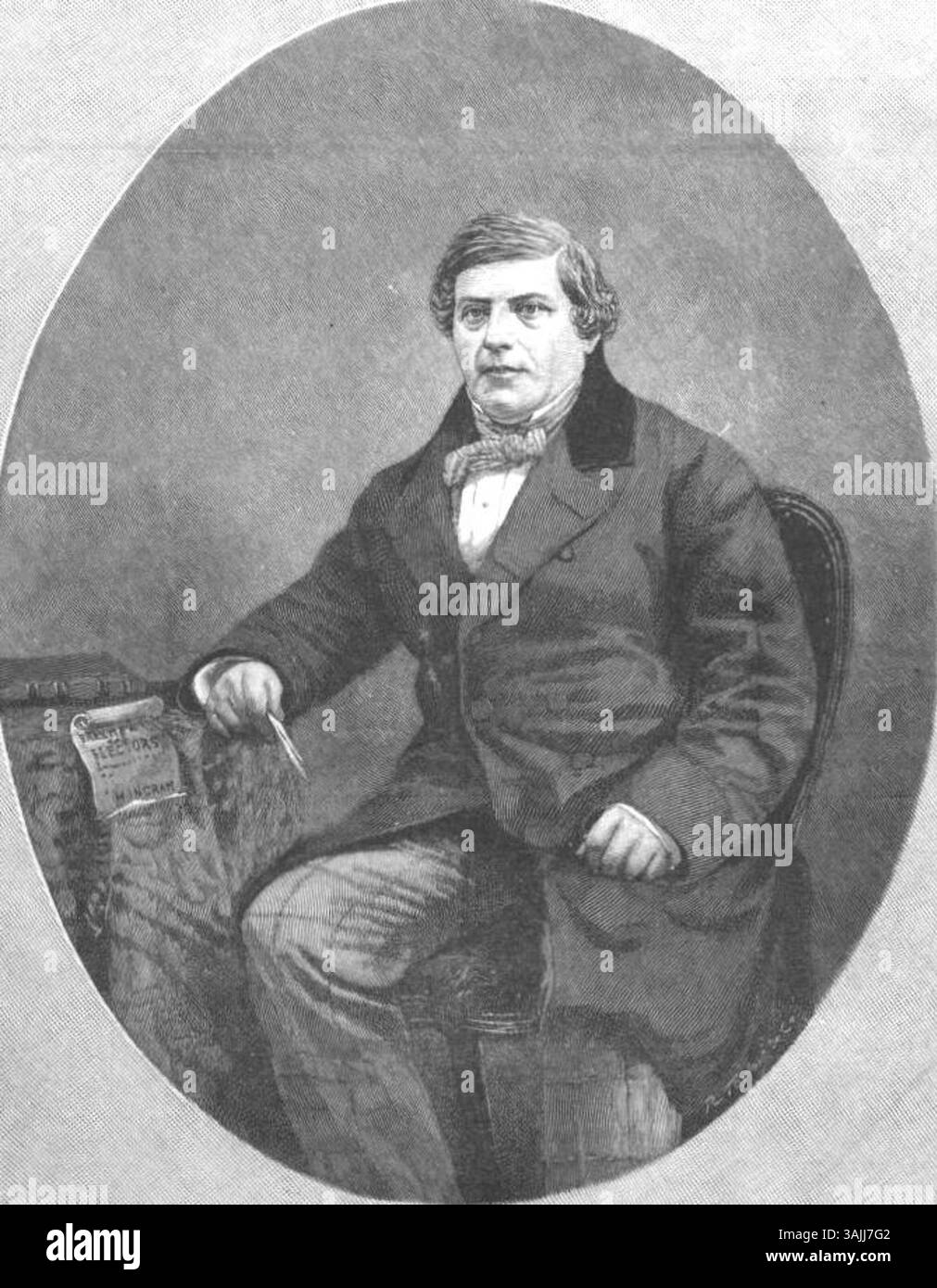 This 1892 illustration depicts Herbert Ingram, the founder of the ...