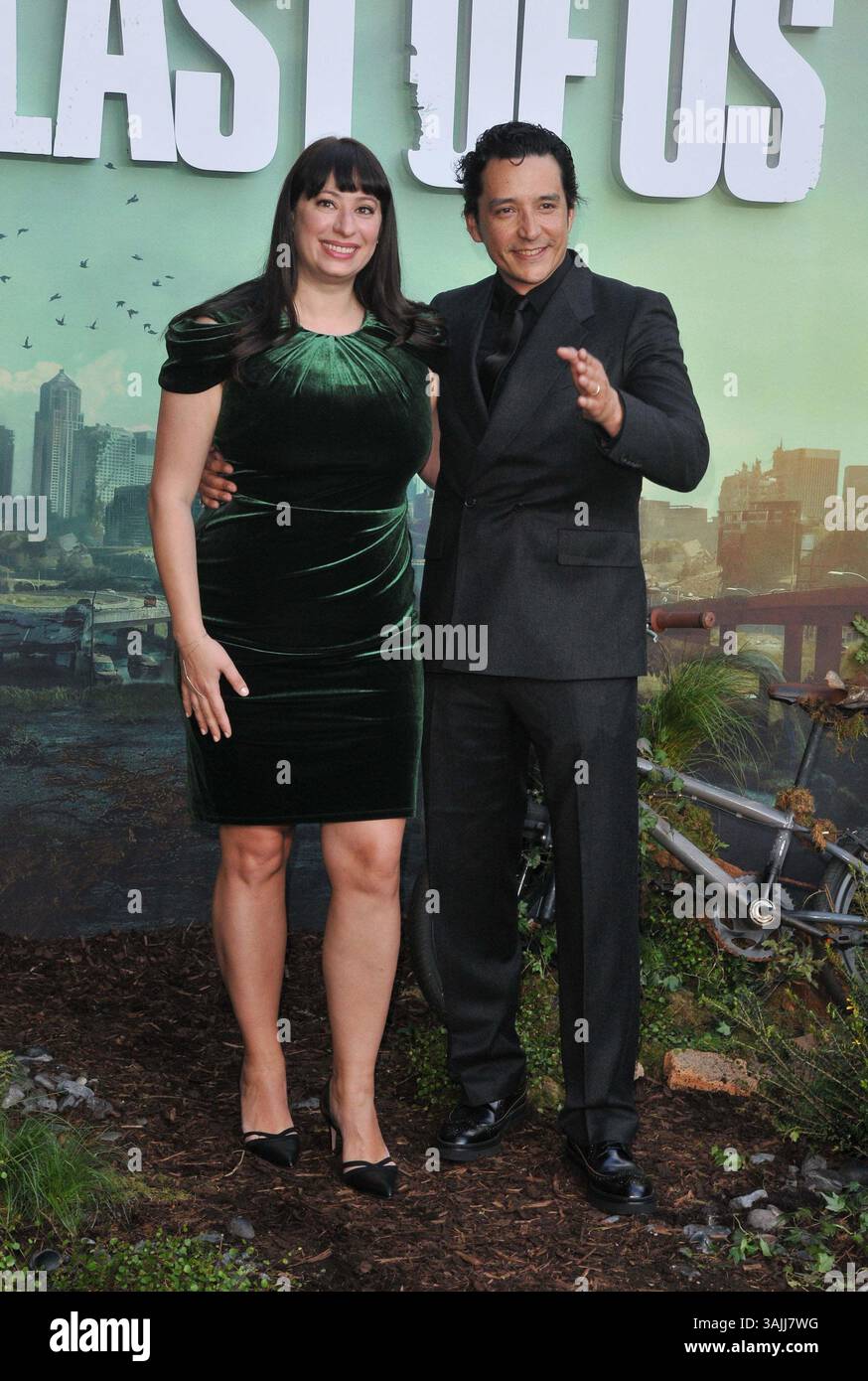 London, UK. 10th Apr, 2025. Smaranda Luna and Gabriel Luna at "The Last ...
