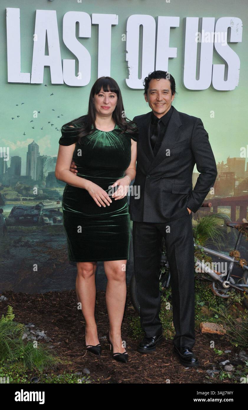 London, UK. 10th Apr, 2025. Smaranda Luna and Gabriel Luna at "The Last ...