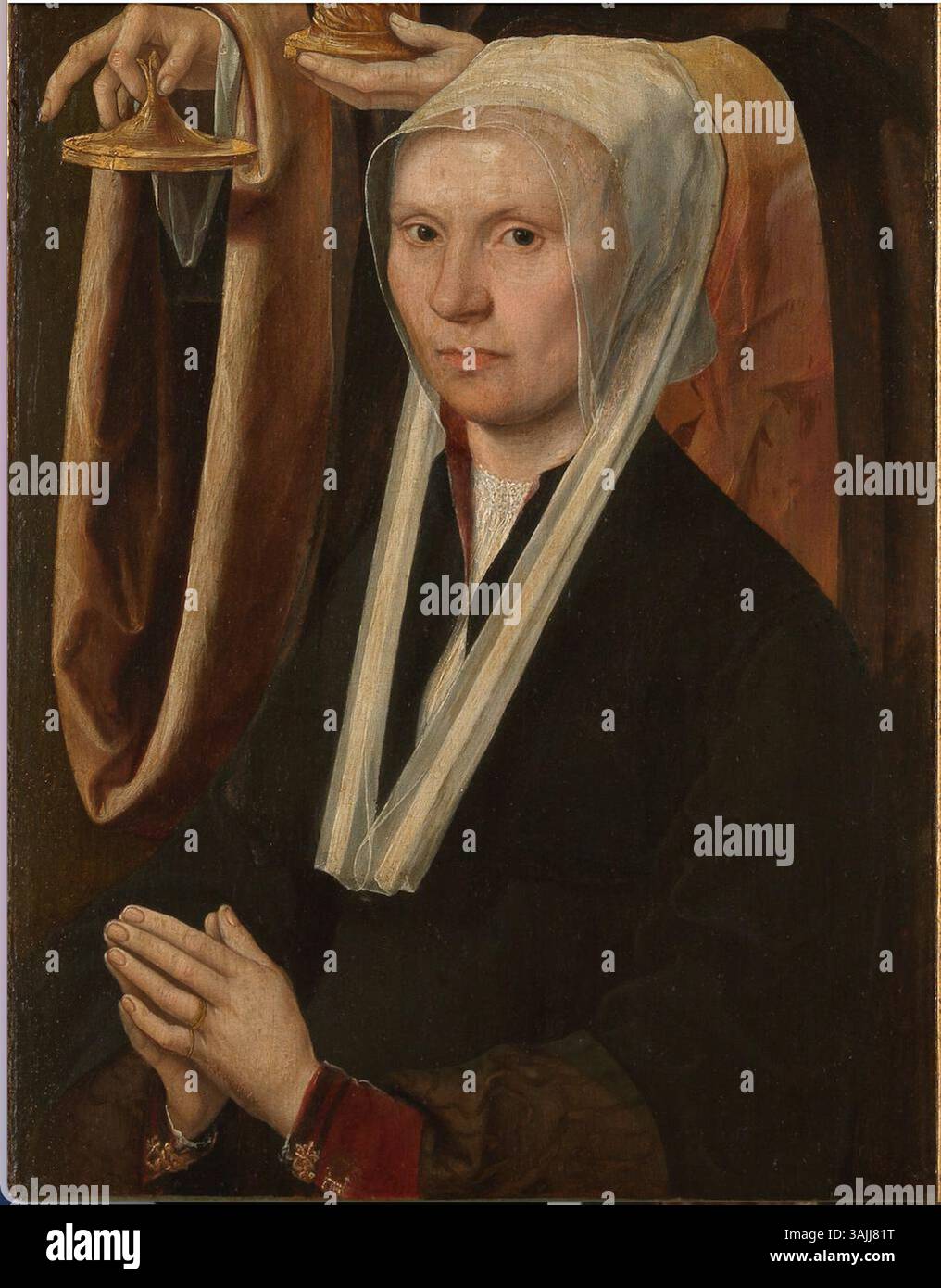 This 1515 portrait by Jacob Cornelisz van Oostsanen features Gerbrich ...