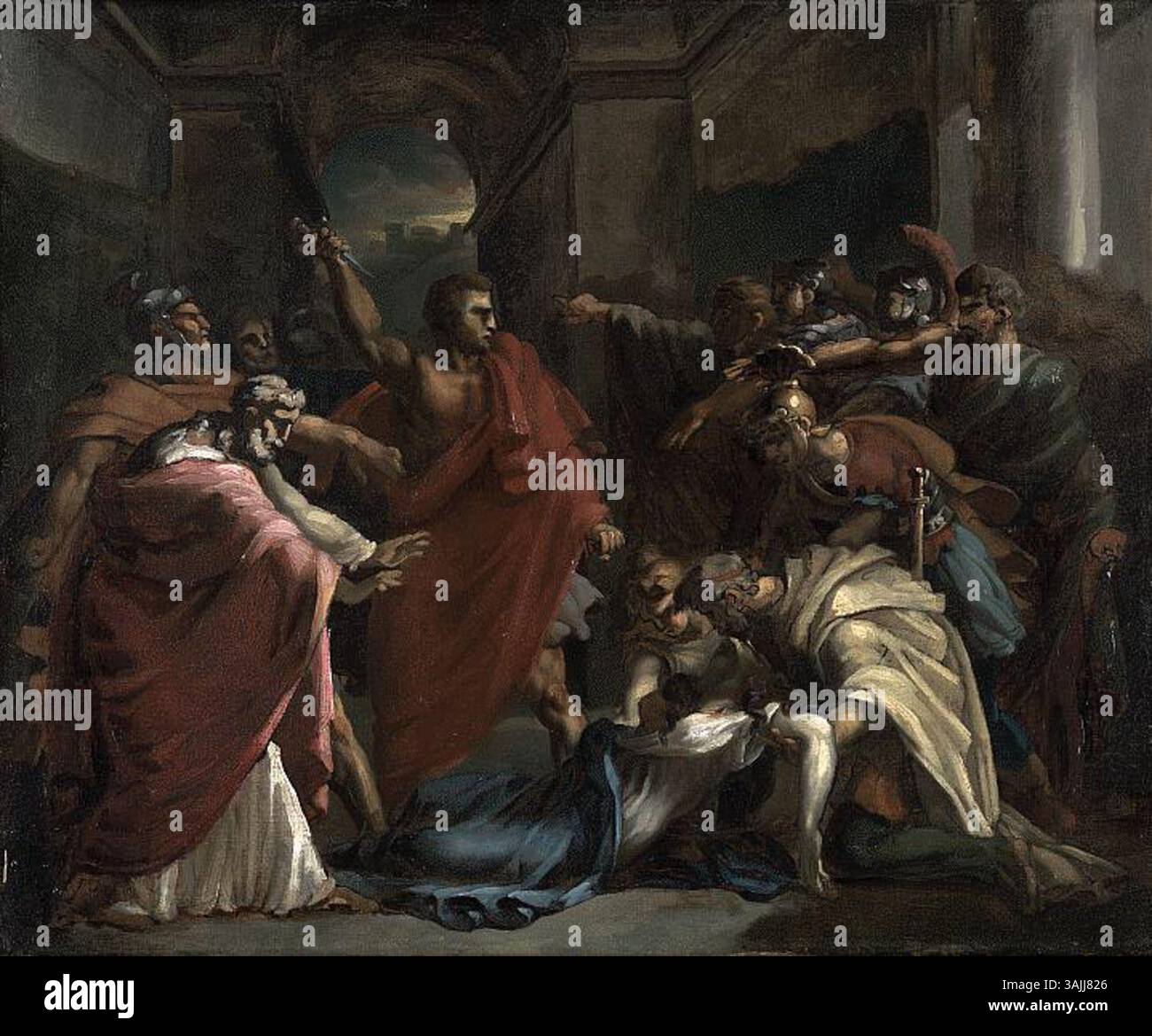 'The Oath of Brutus after the Death of Lucretia' by Thédore Géricault ...