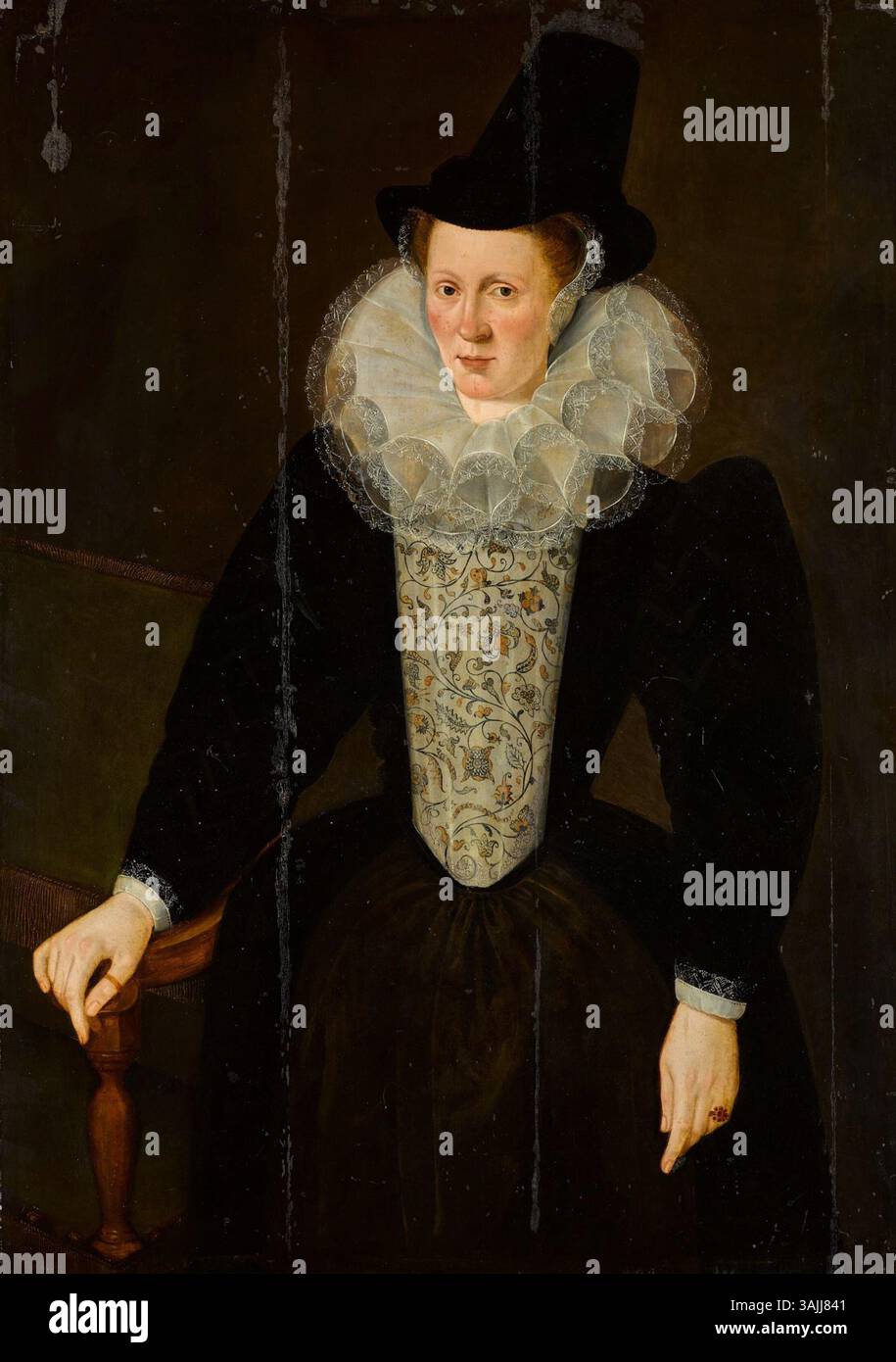 This portrait, painted by the studio of Marcus Gheeraerts the Younger ...