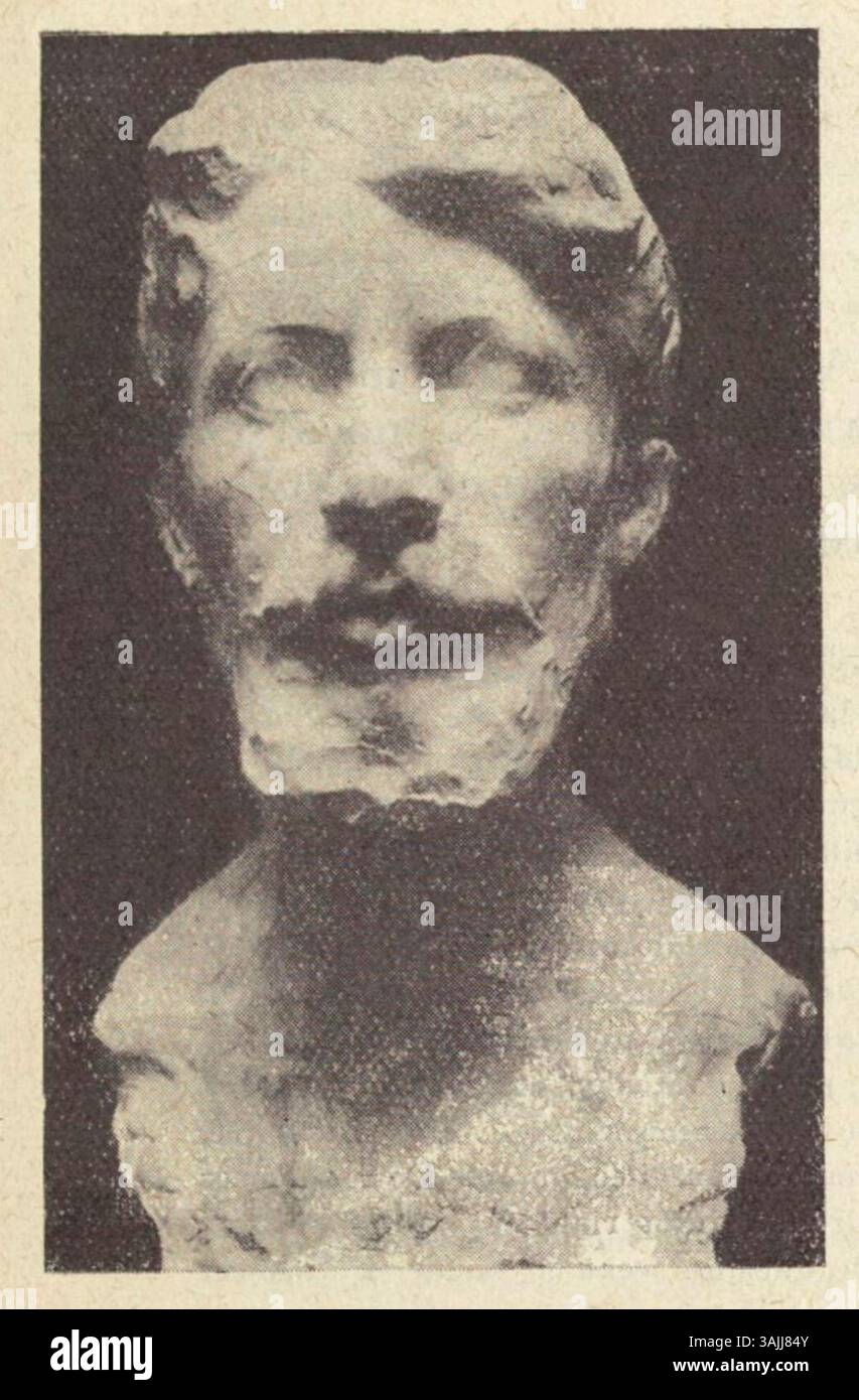 Plaster or marble bust of Henri Doucet, created by Maurice Drouard ...