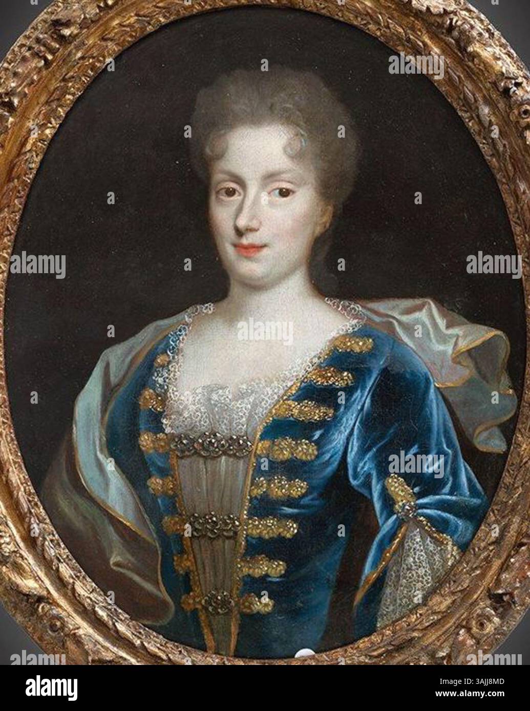 18th-century portrait of an unknown lady, once misidentified as Marie ...