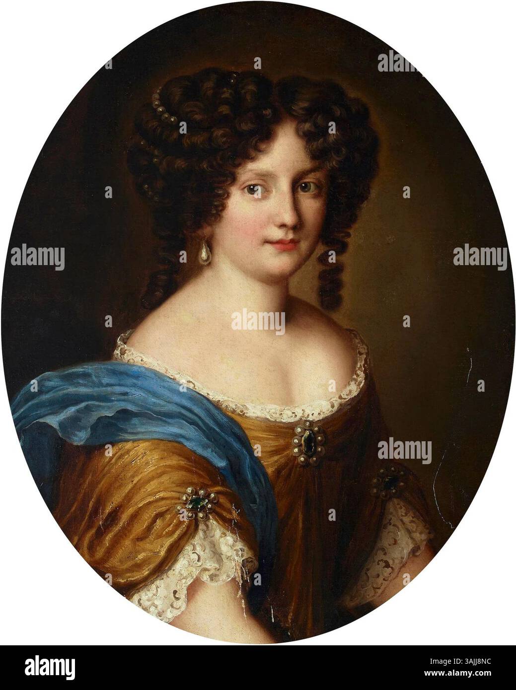 Jacob Ferdinand Voet’s portrait likely depicts Anna Maria Carpegna Naro in the 17th century. The ...