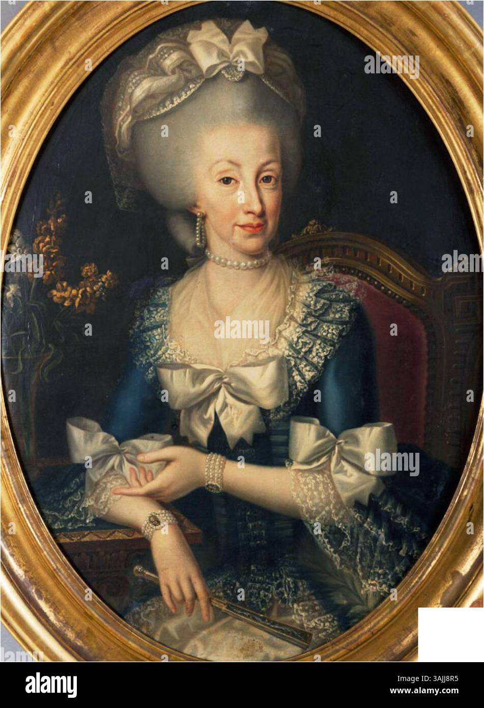 This 1781 portrait by Giovanni Panealbo shows Maria Felicita Vittoria ...