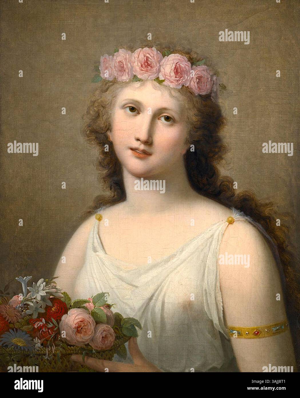 Charles Paul Landon’s 1794 painting, 'Allegory of Summer,' is part of a ...