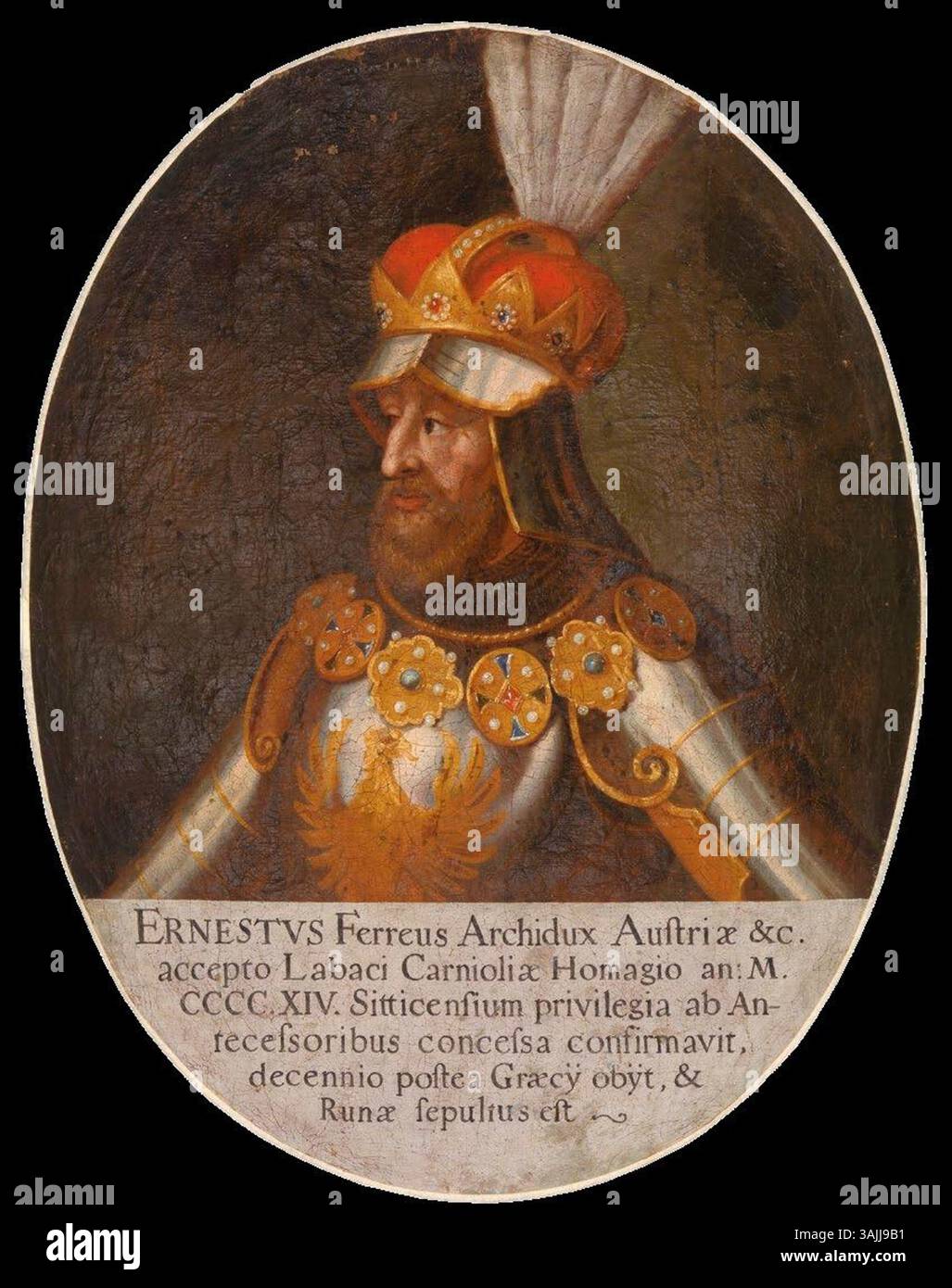 This portrait by Josef Ferdinand Fromiller depicts Archduke Ernest of ...