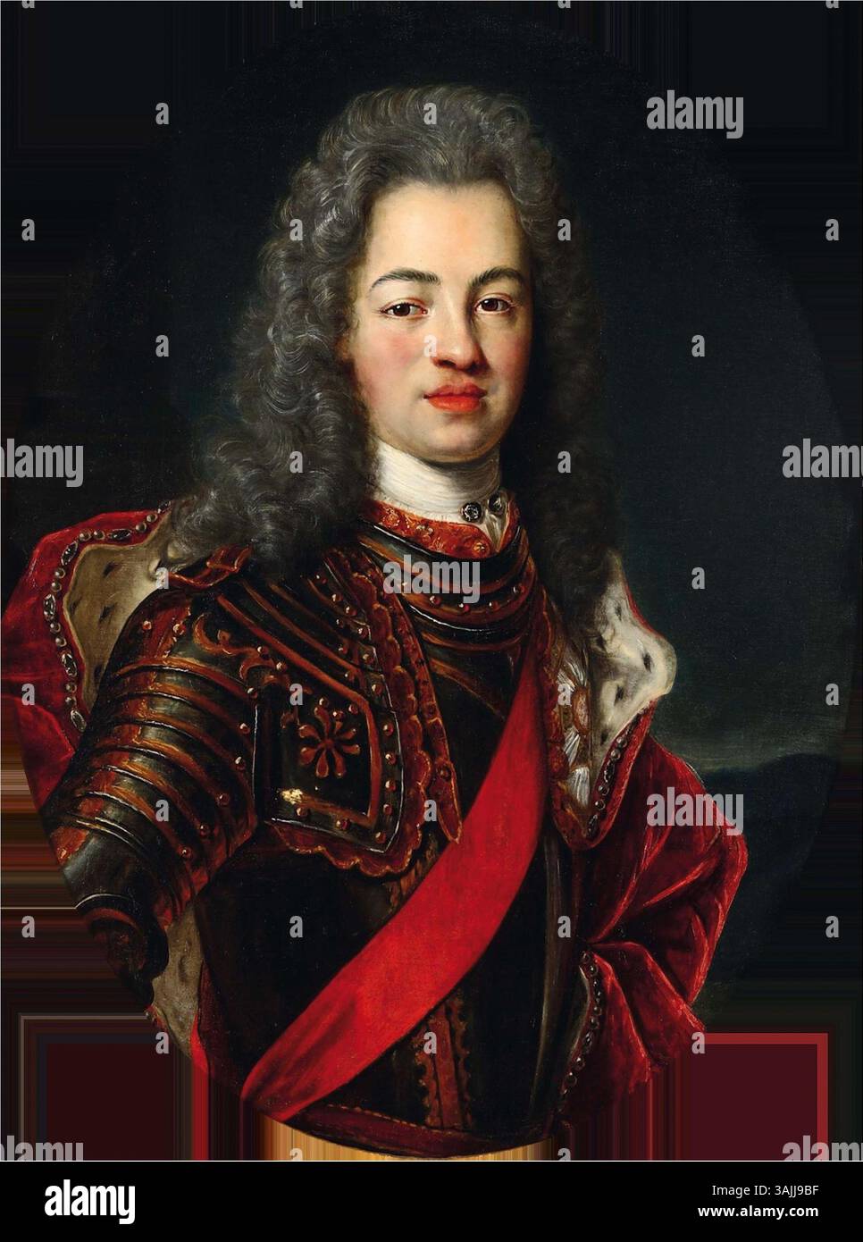 This portrait, attributed to Jan Frans van Douven, depicts Cosimo III ...