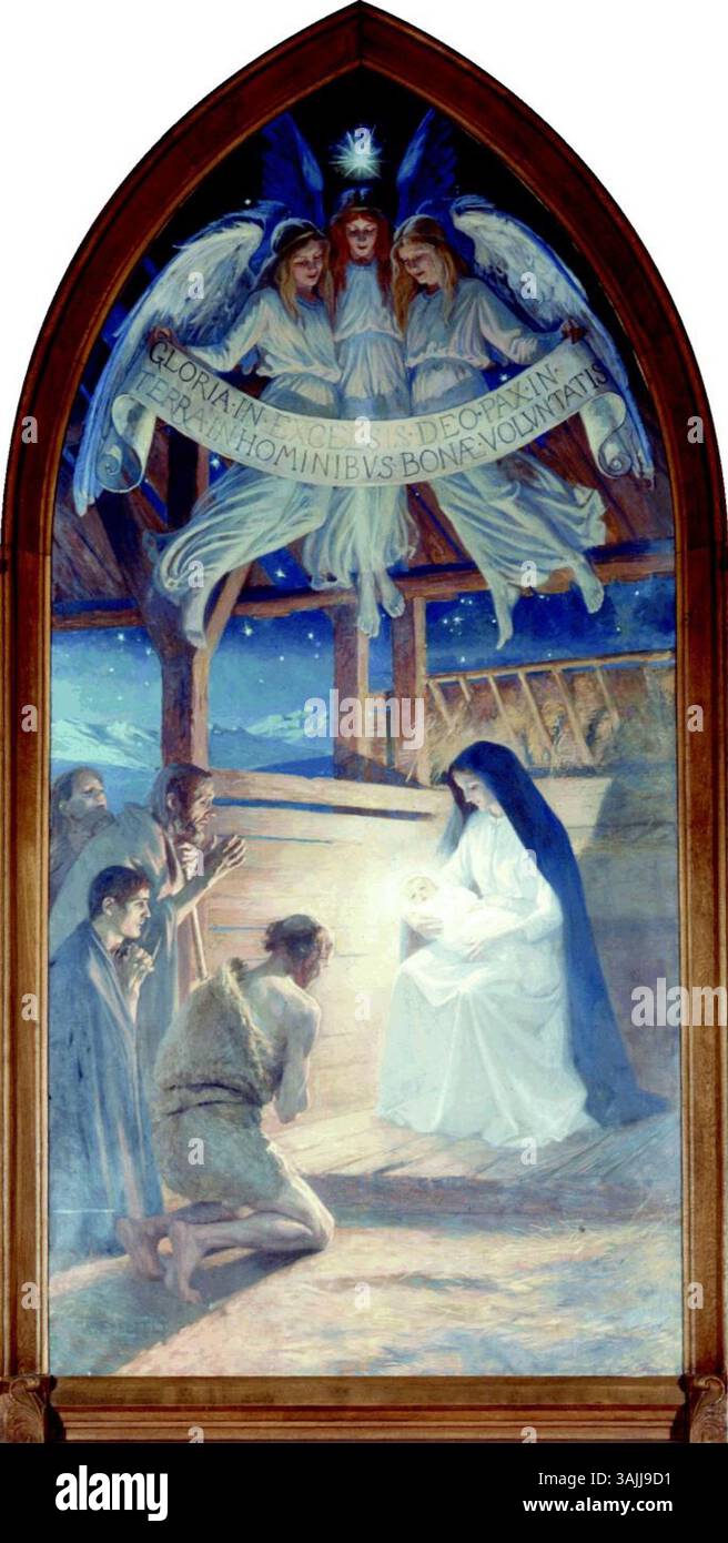 Albert Edelfelt’s 'The Bow of the Shepherds,' painted in 1894, is the ...