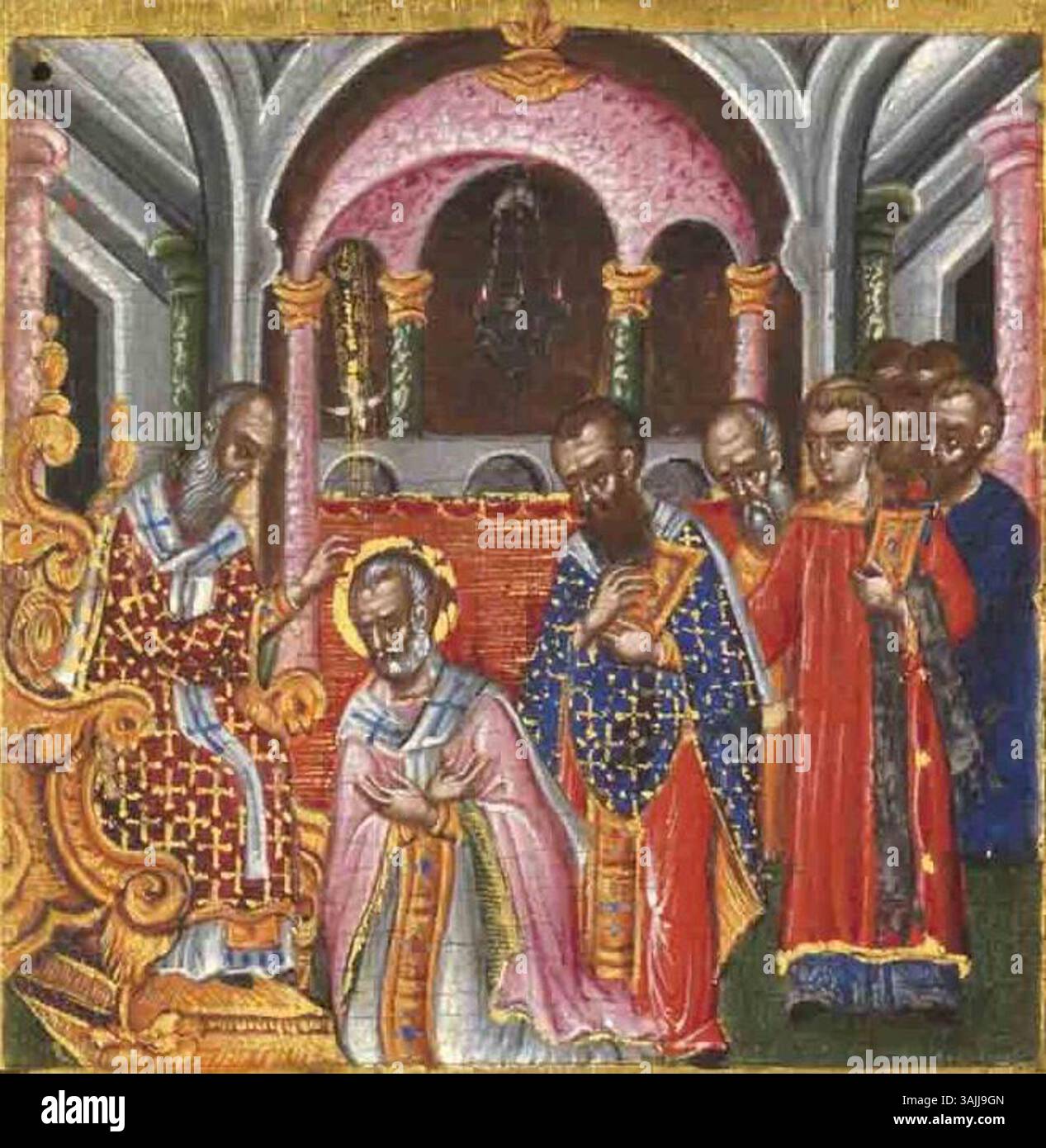 Ordination of saint nicholas hi-res stock photography and images - Alamy