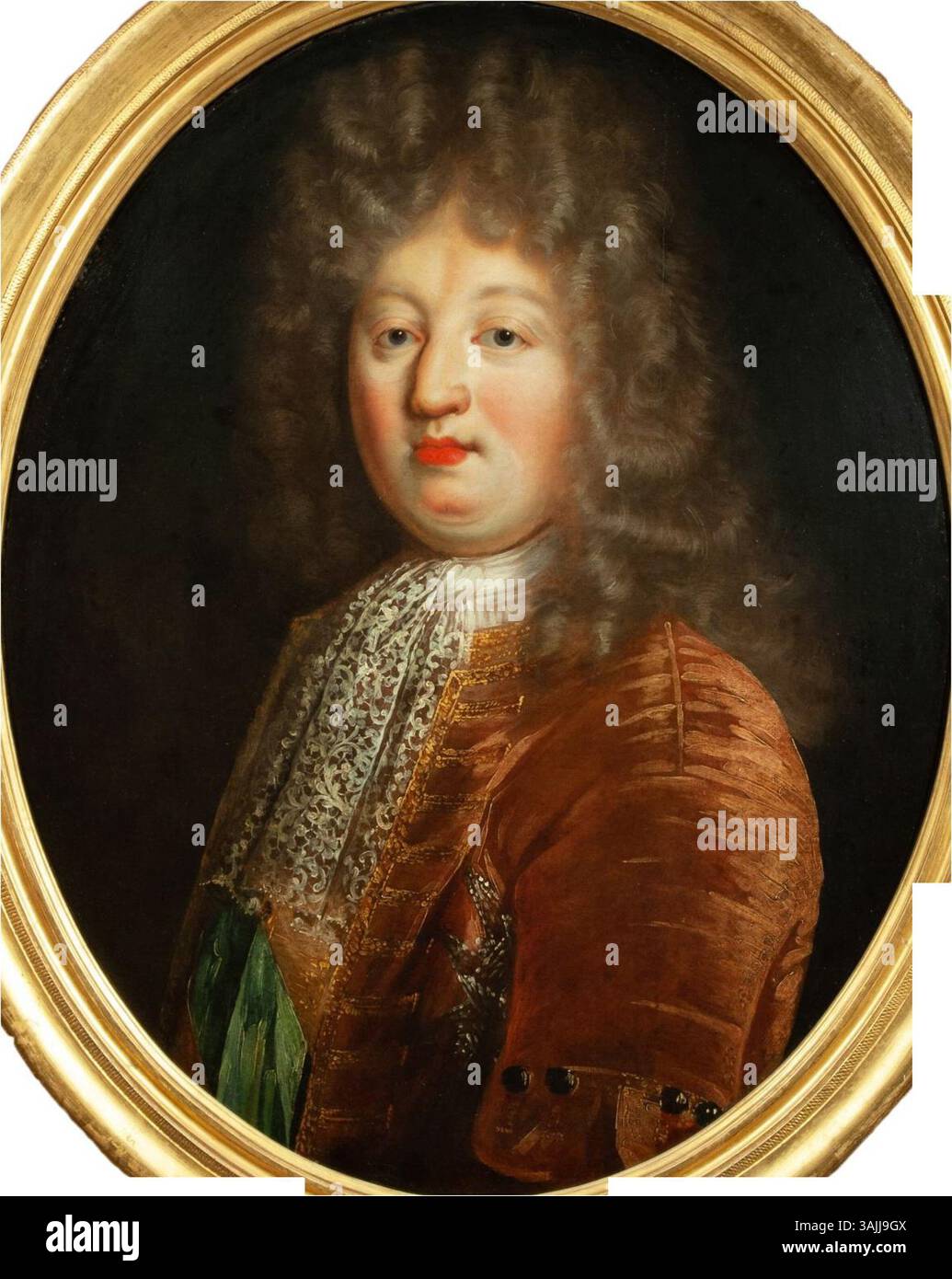 The 'Portrait du Grand Dauphin' depicts Louis de France (1661-1711 ...