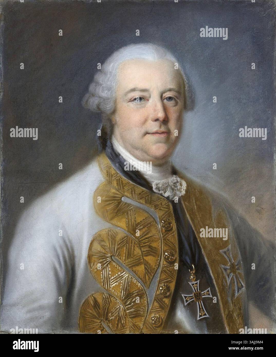 18th-century portrait of Prince Charles Alexander of Lorraine, with the ...