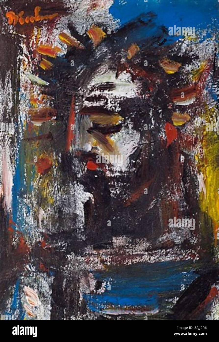 'Christ Profile' by Carl Buchner is an oil on canvas painting from the ...