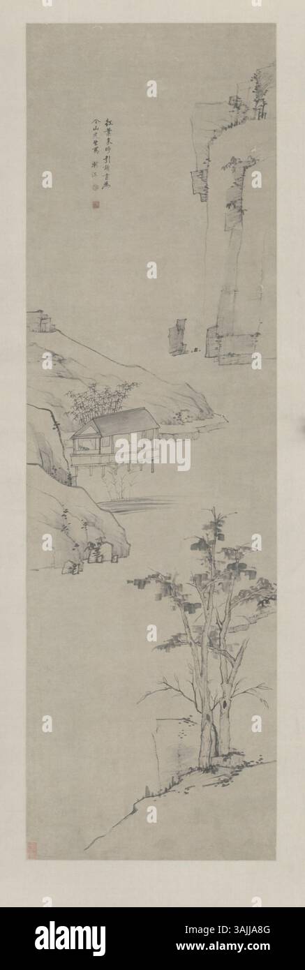 Hongren's Chinese painting, housed in The Palace Museum, highlights the ...