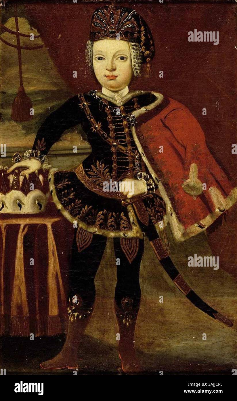 The painting 'So-called portrait of a Polish Prince,' possibly ...