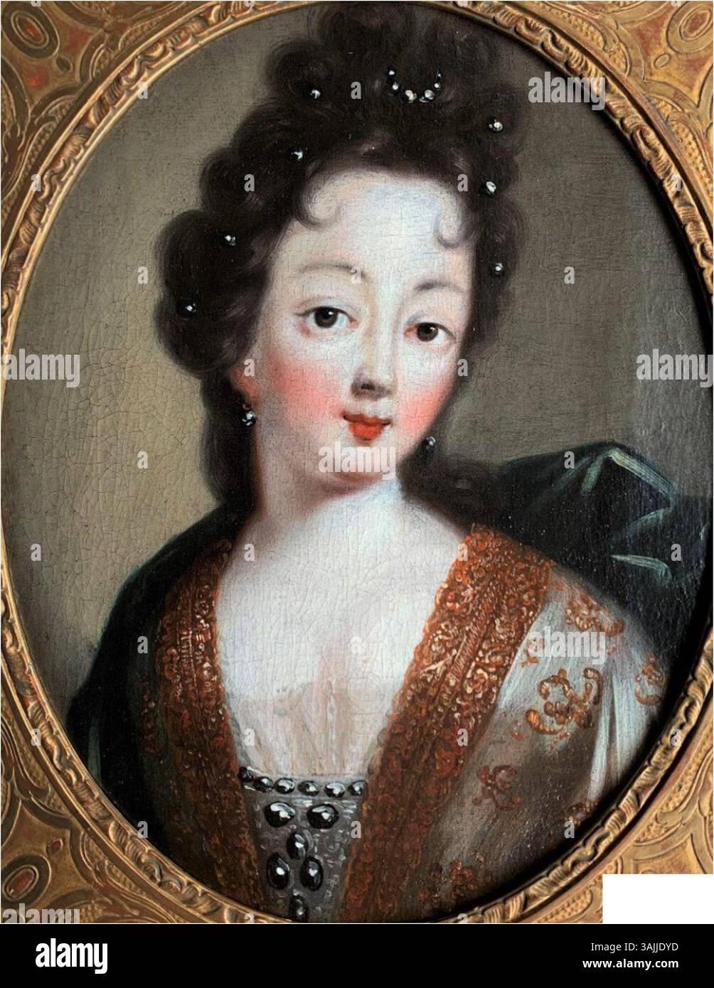 This portrait, attributed to an unidentified artist, depicts Louise ...