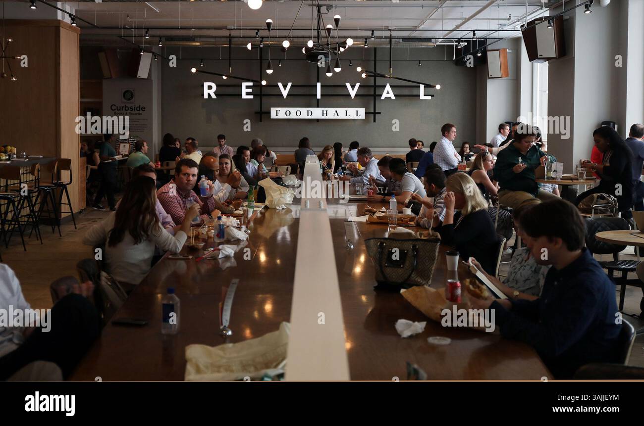 June 15, 2017 - Chicago, IL, USA - The Revival Food Hall, seen June 15 ...