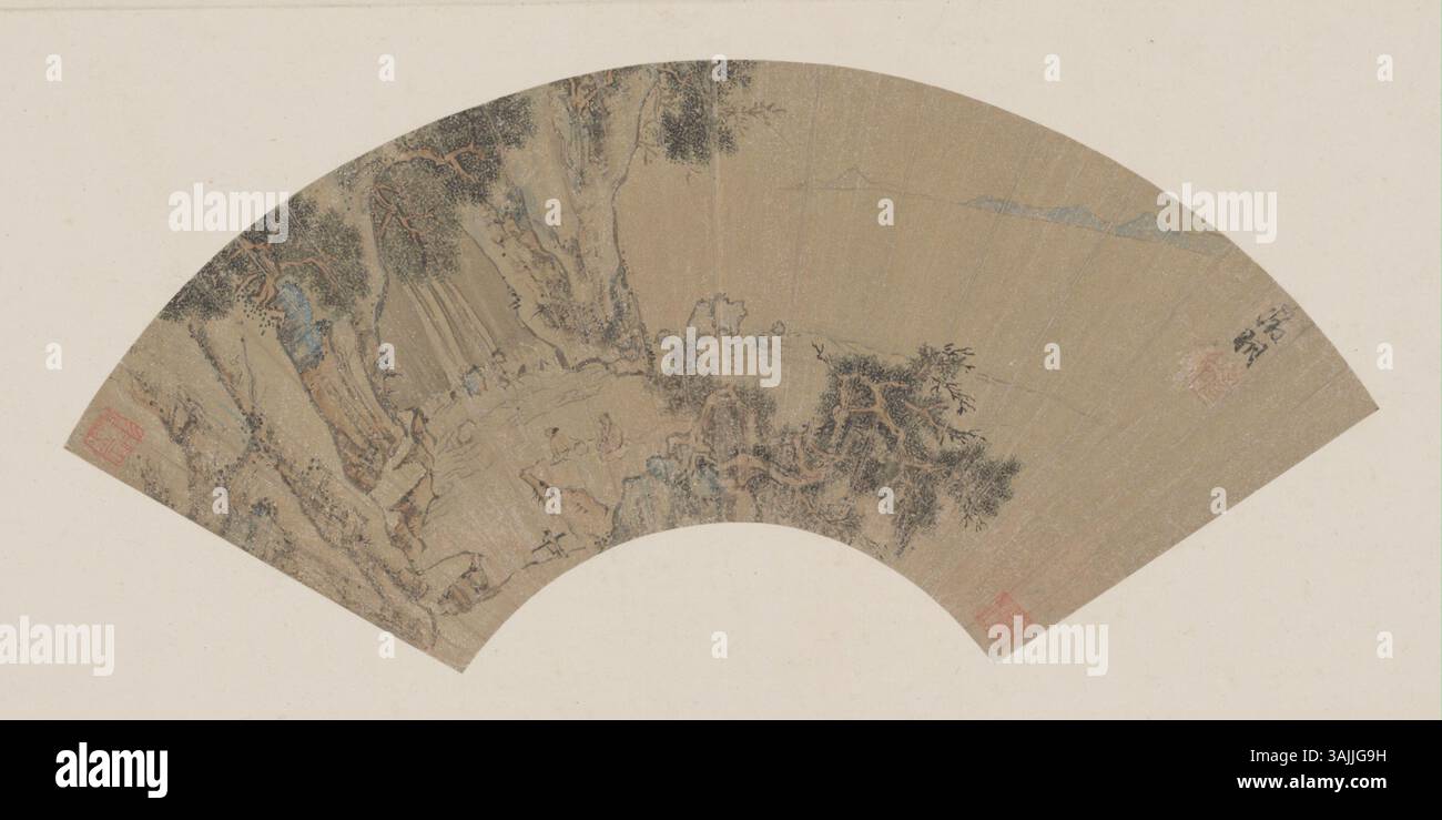 Wen Zhengming’s fan painting from The Palace Museum embodies ...