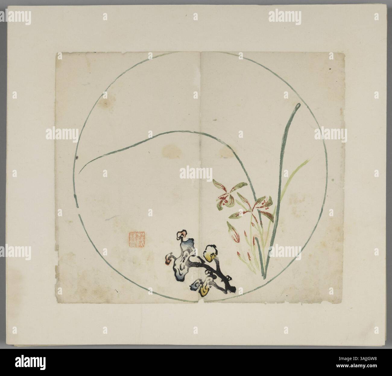 This individual copy of a print from The Palace Museum represents the ...