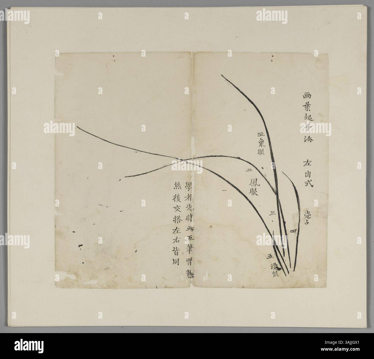 An individual copy of a Chinese print in The Palace Museum collection ...