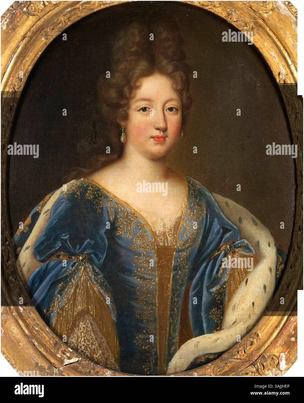 A 17th-century portrait by the Circle of François de Troy depicts ...