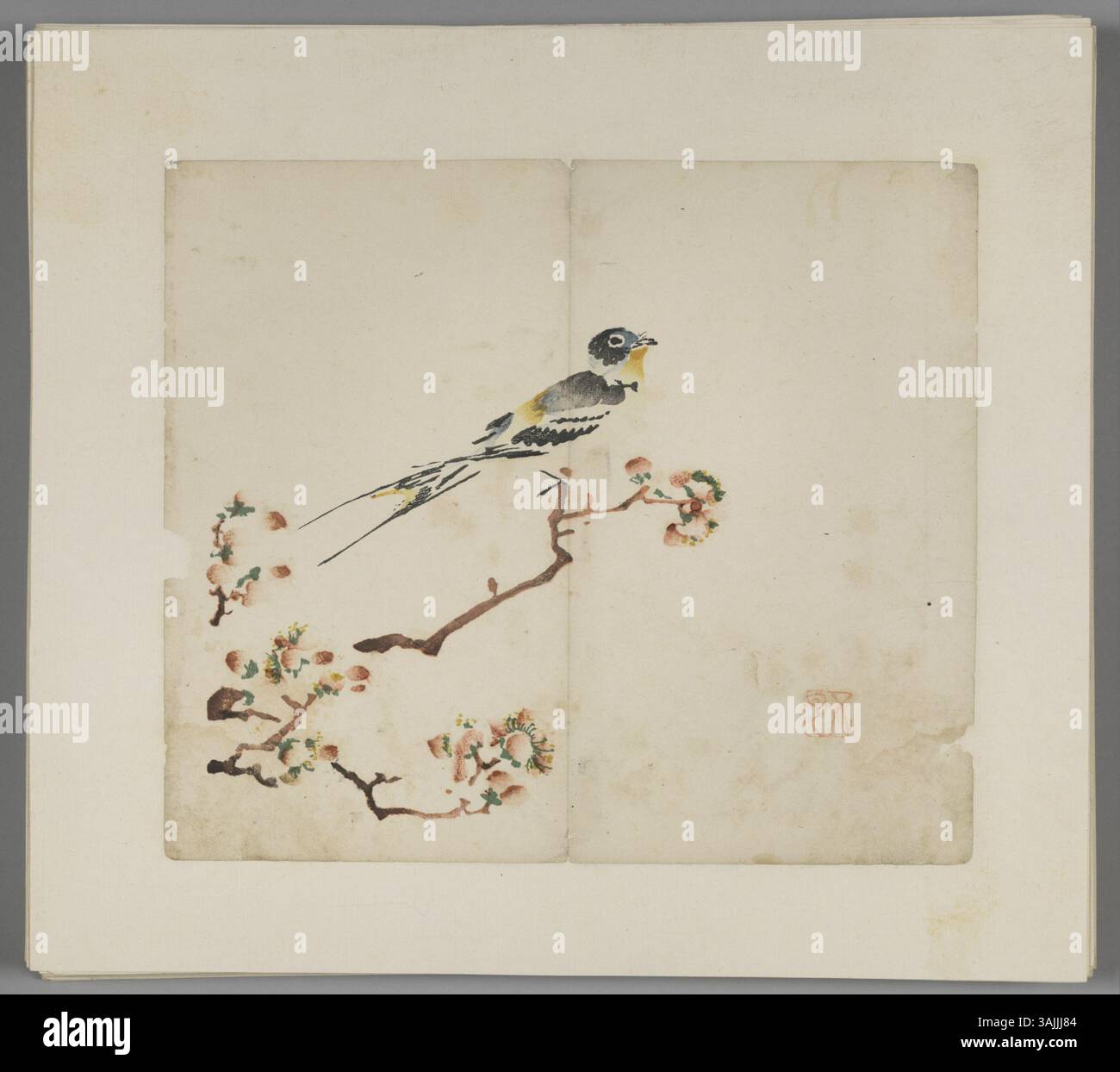 A Chinese print preserved at The Palace Museum, showcasing traditional ...