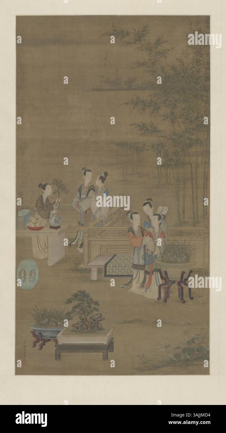 Ding Guanpeng's painting, housed in The Palace Museum, is an example of ...