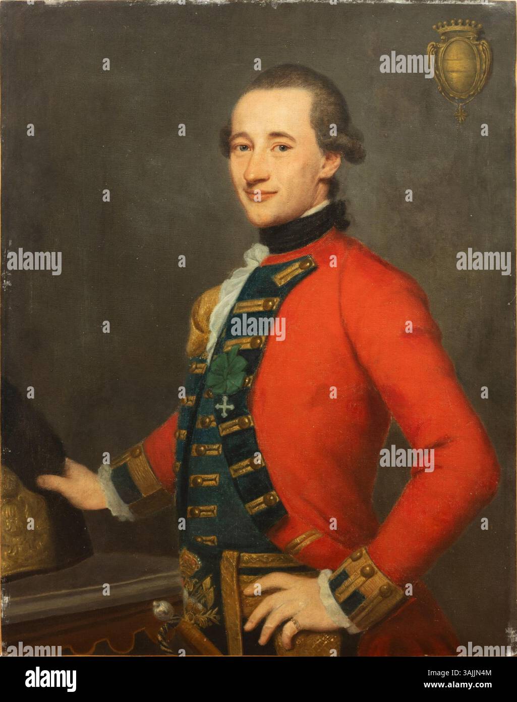 Portrait of Gaspard de Pingon de Prangin by Giuseppe Dupra, dated 1774 ...