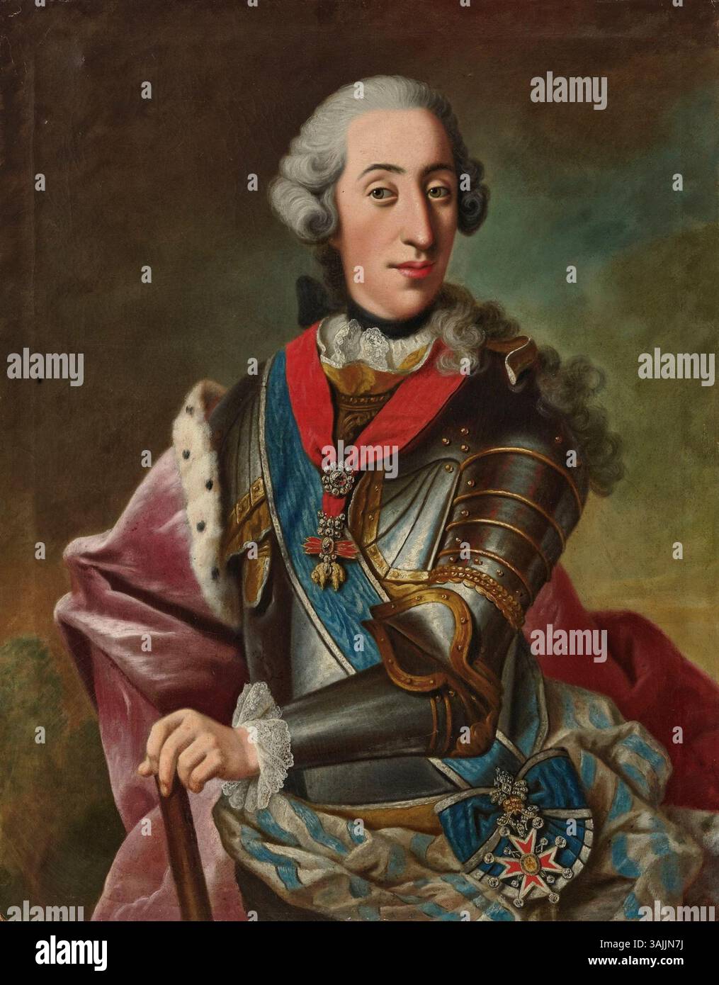 This mid-18th-century portrait by an unidentified artist depicts Duke ...