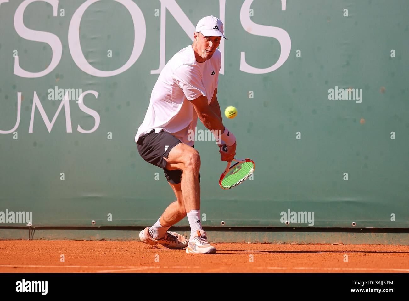 Monza, Italy. 11th Apr, 2025. Jan Choinski during 2025 Monza ATP ...