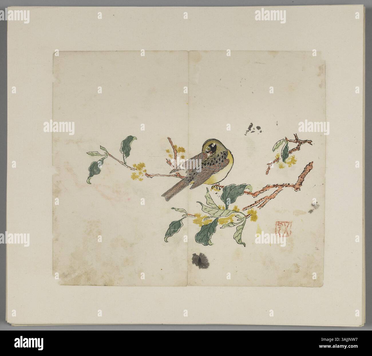 An individual copy of a Chinese print at The Palace Museum ...