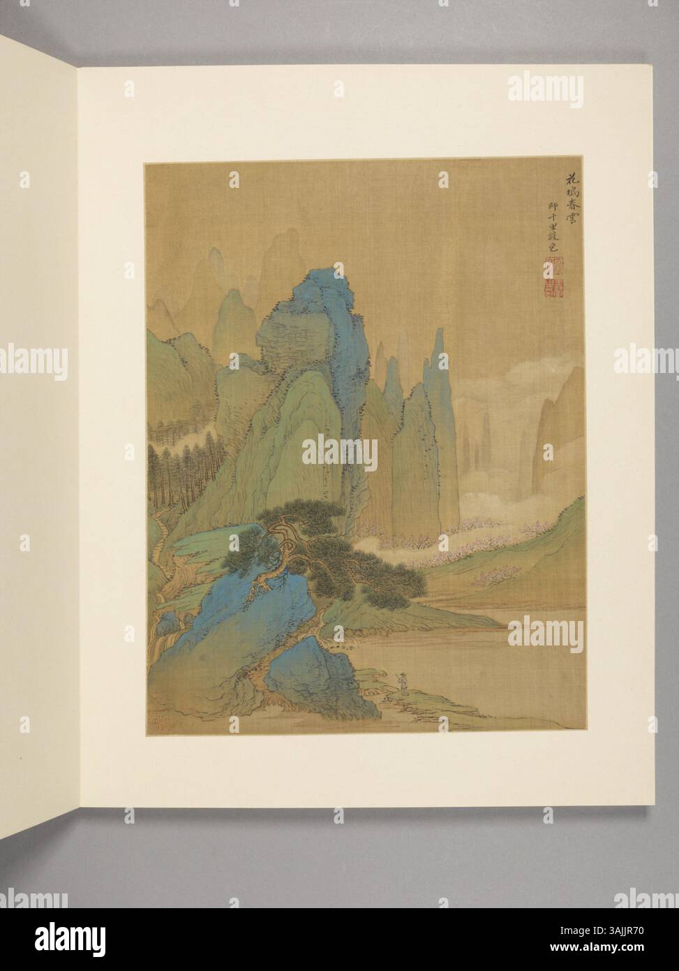This 11th painting by Wang Hui, created during the Qing dynasty (1632 ...