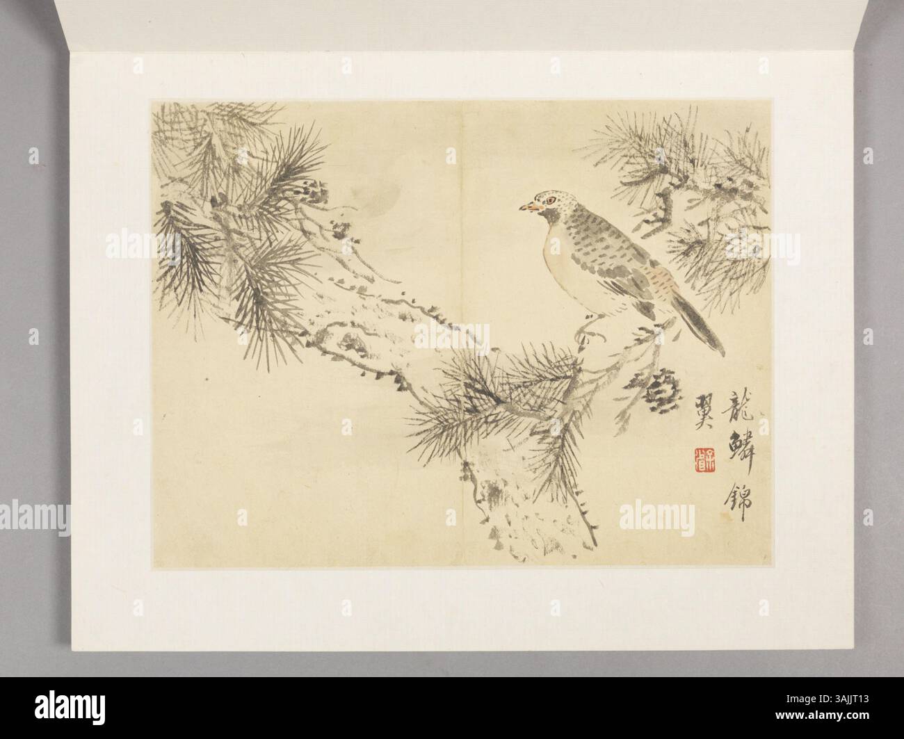 This painting from the Palace Museum represents a significant Chinese ...