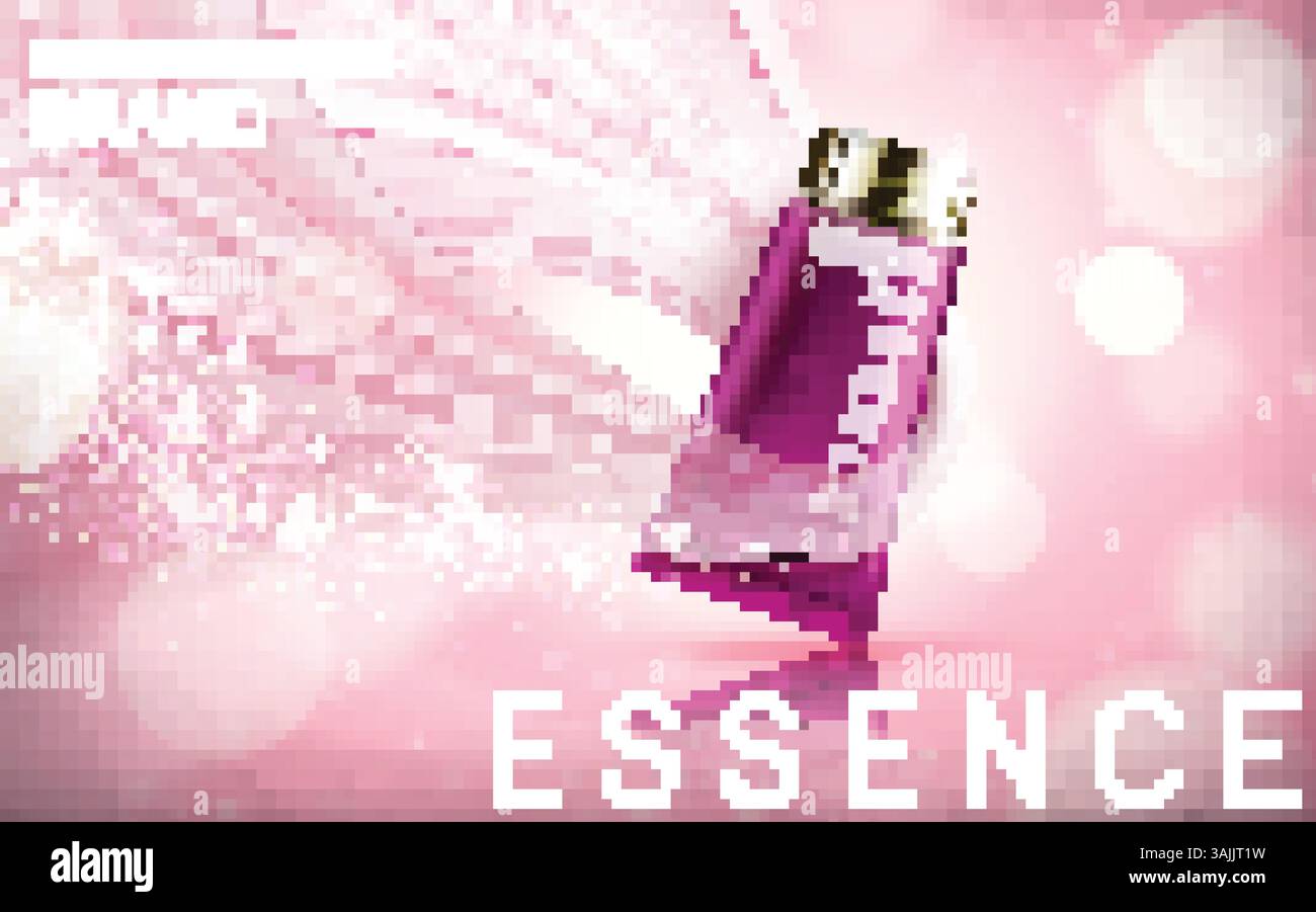 Cosmetic Essence ads illustration, Advertisement for the Essence brand ...