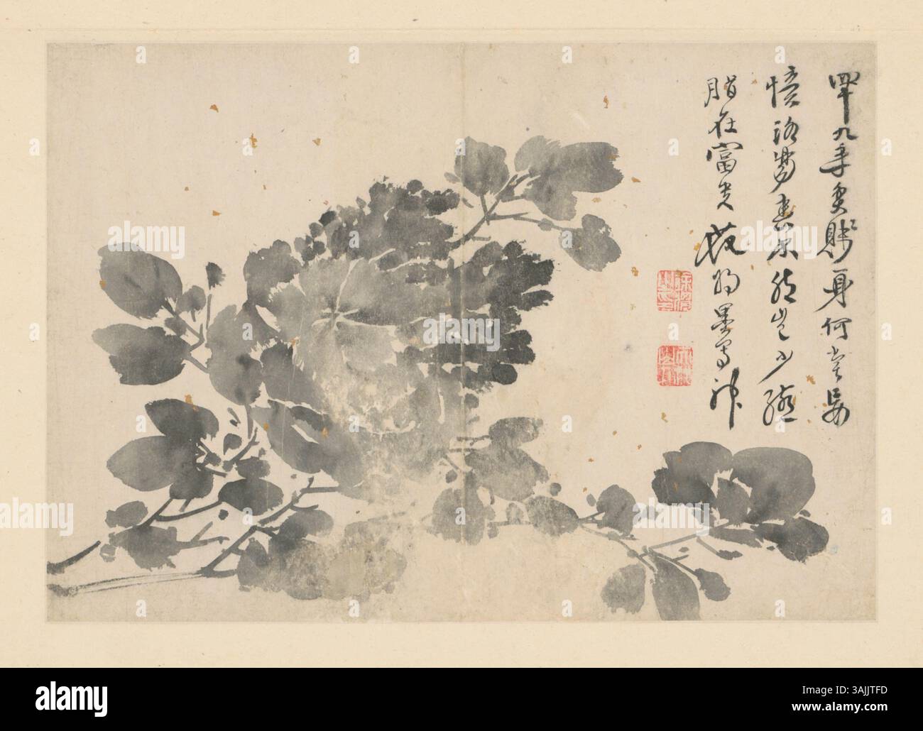 Xu Wei's painting, part of The Palace Museum's collection, exemplifies ...