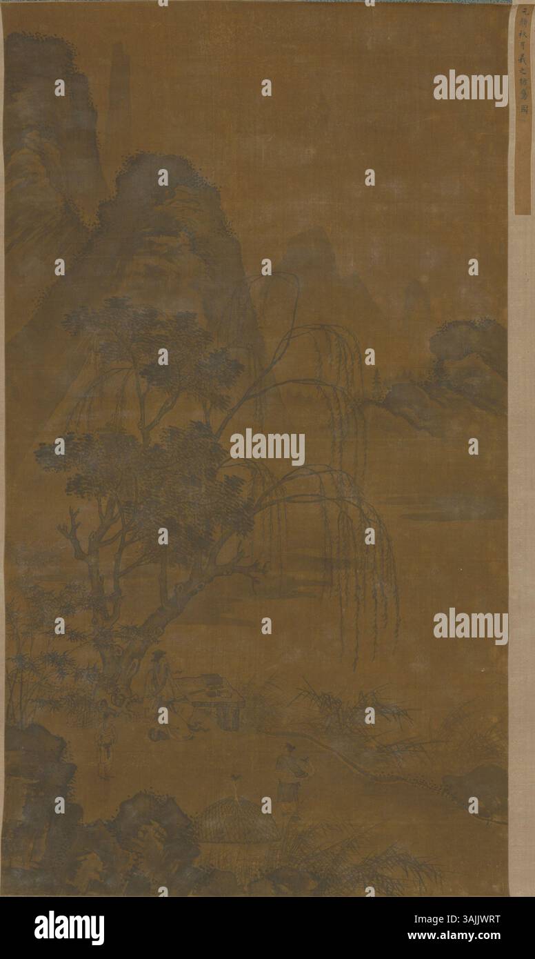This painting, attributed to Wang Xizhi and housed in the Palace Museum ...
