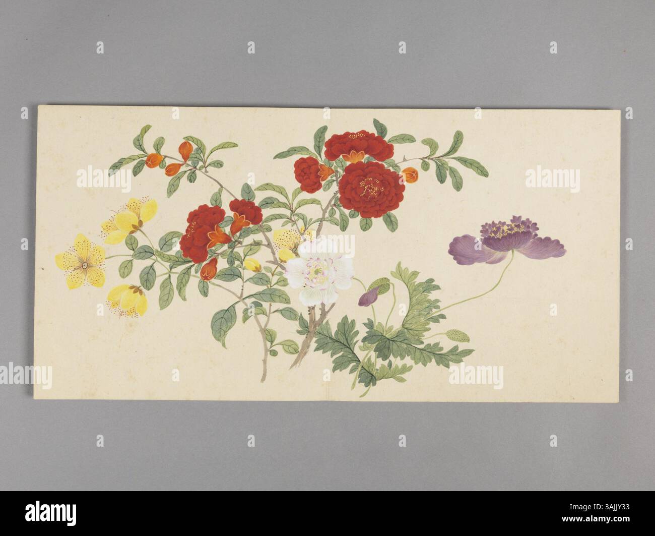 Dong Gao (1740–1818) painting in The Palace Museum, depicting classical ...