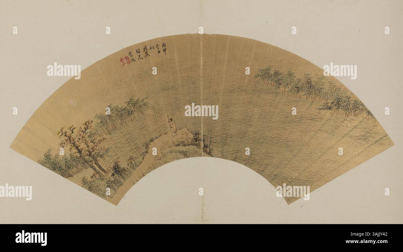 This fan painting from The Palace Museum captures the essence of ...