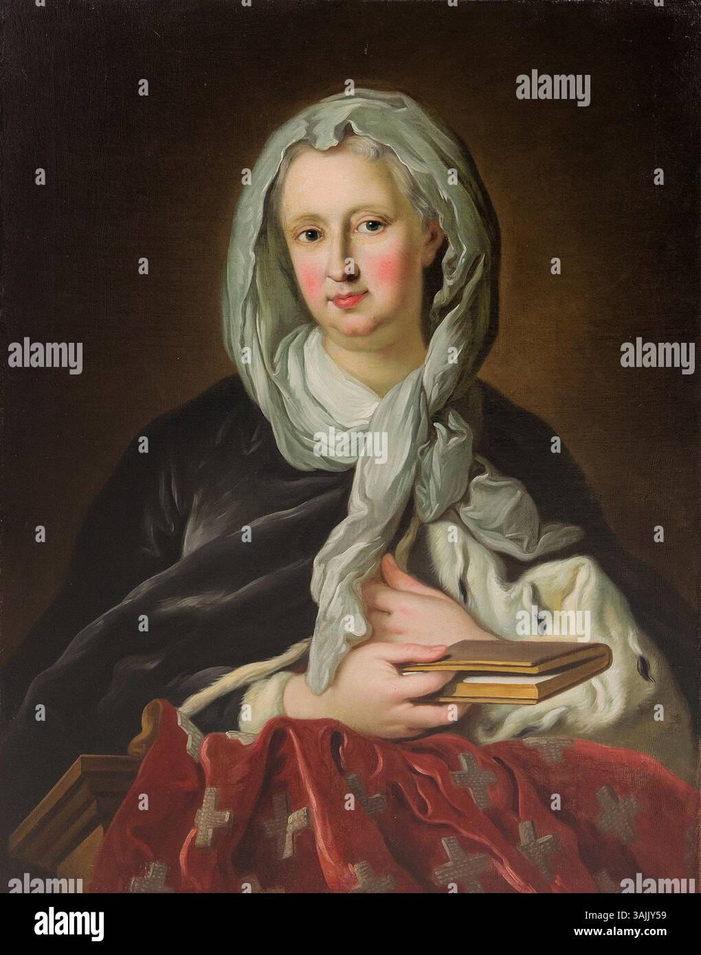 Portrait of Maria Vittoria of Savoy Carignano (1690-1766), attributed ...