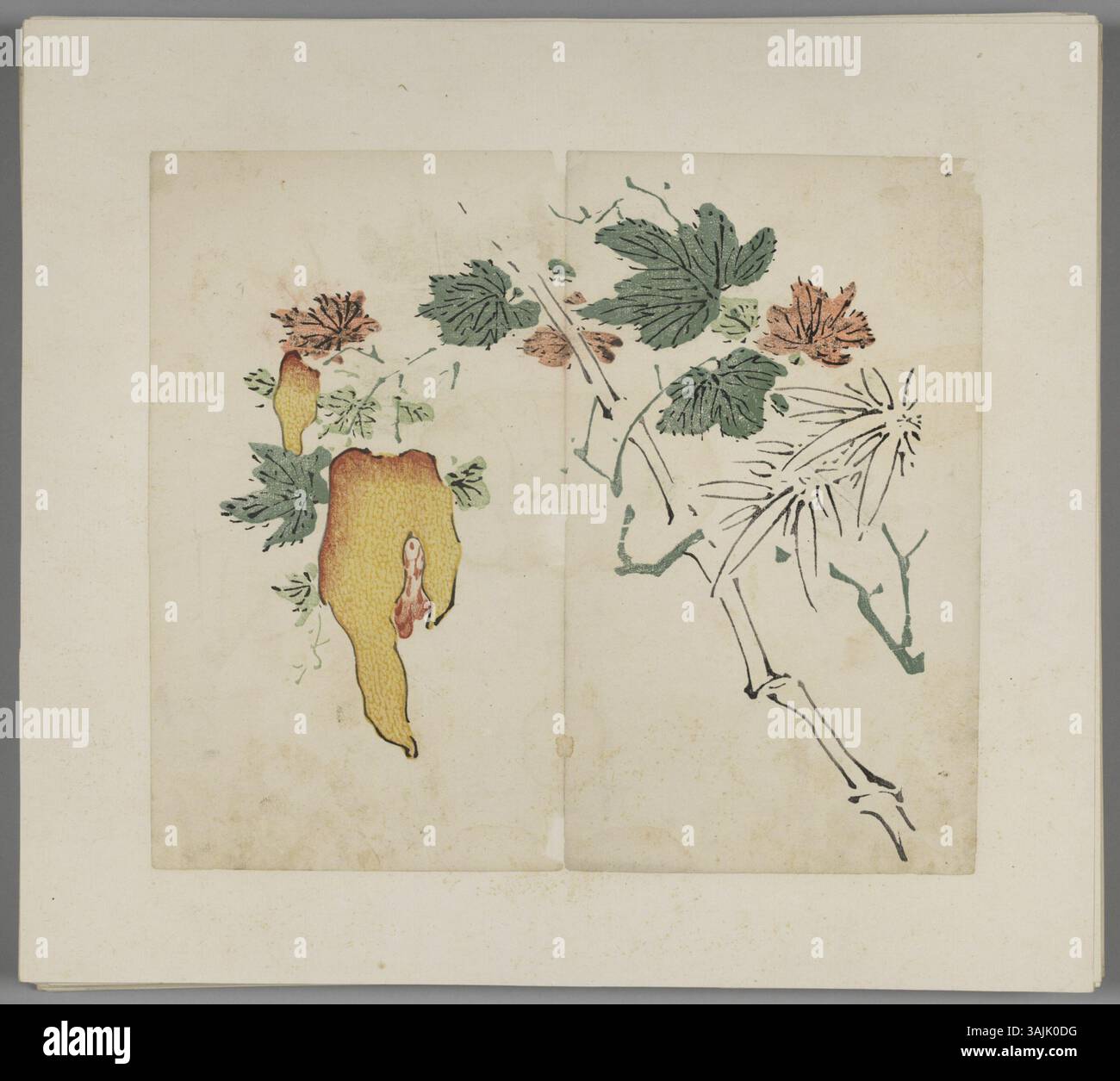 This individual copy of a Chinese print in The Palace Museum collection ...