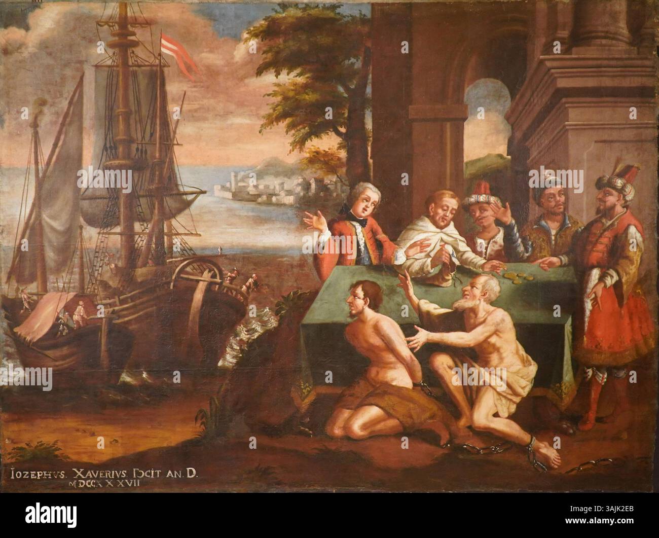 'To Ransom the Captive' (1737), by José Xavier de Castro, part of the ...