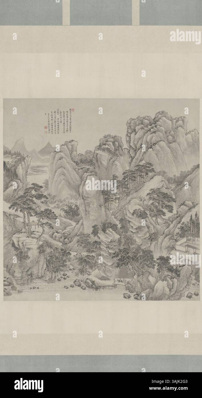 Wang Hui's painting from the Palace Museum exemplifies the artist's ...