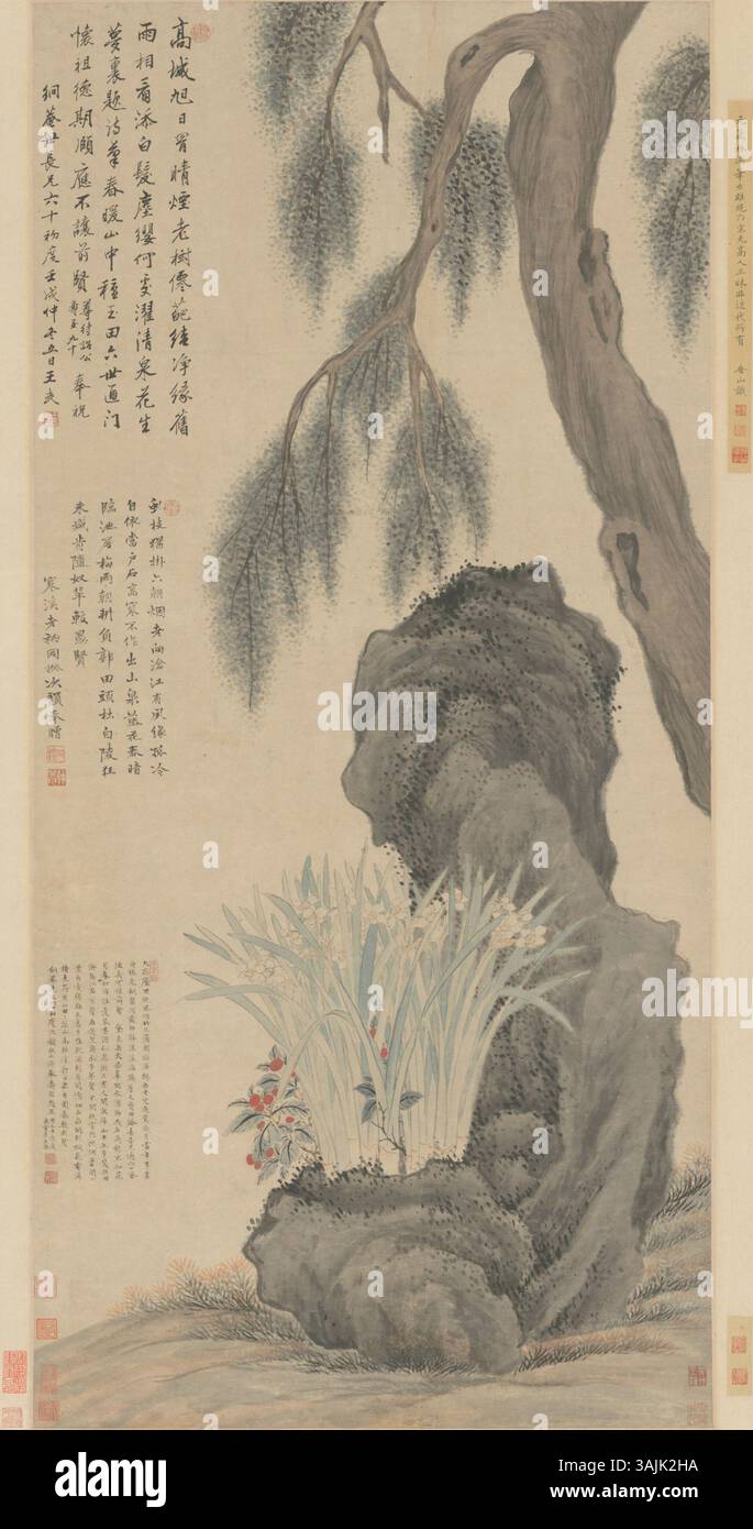 Wang Wu’s painting (1632–1690), housed in the Palace Museum, showcases ...