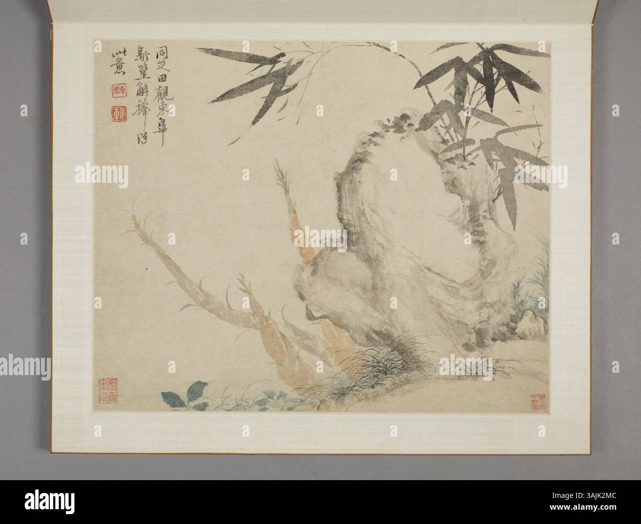 A painting by Yun Shouping (1633–1690) from The Palace Museum ...