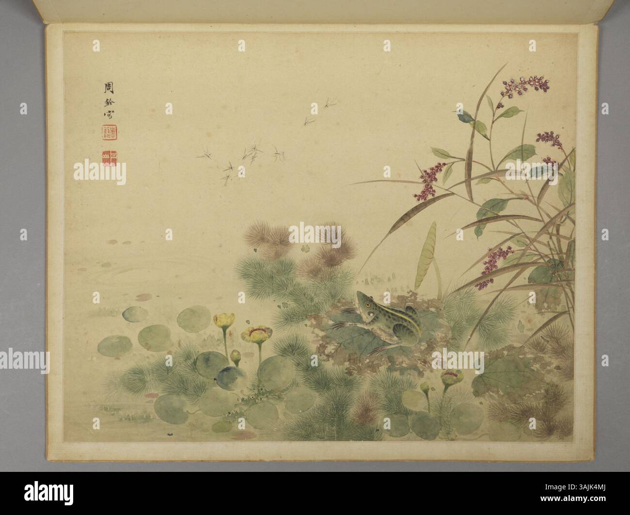 This piece, housed in The Palace Museum, is an example of traditional ...