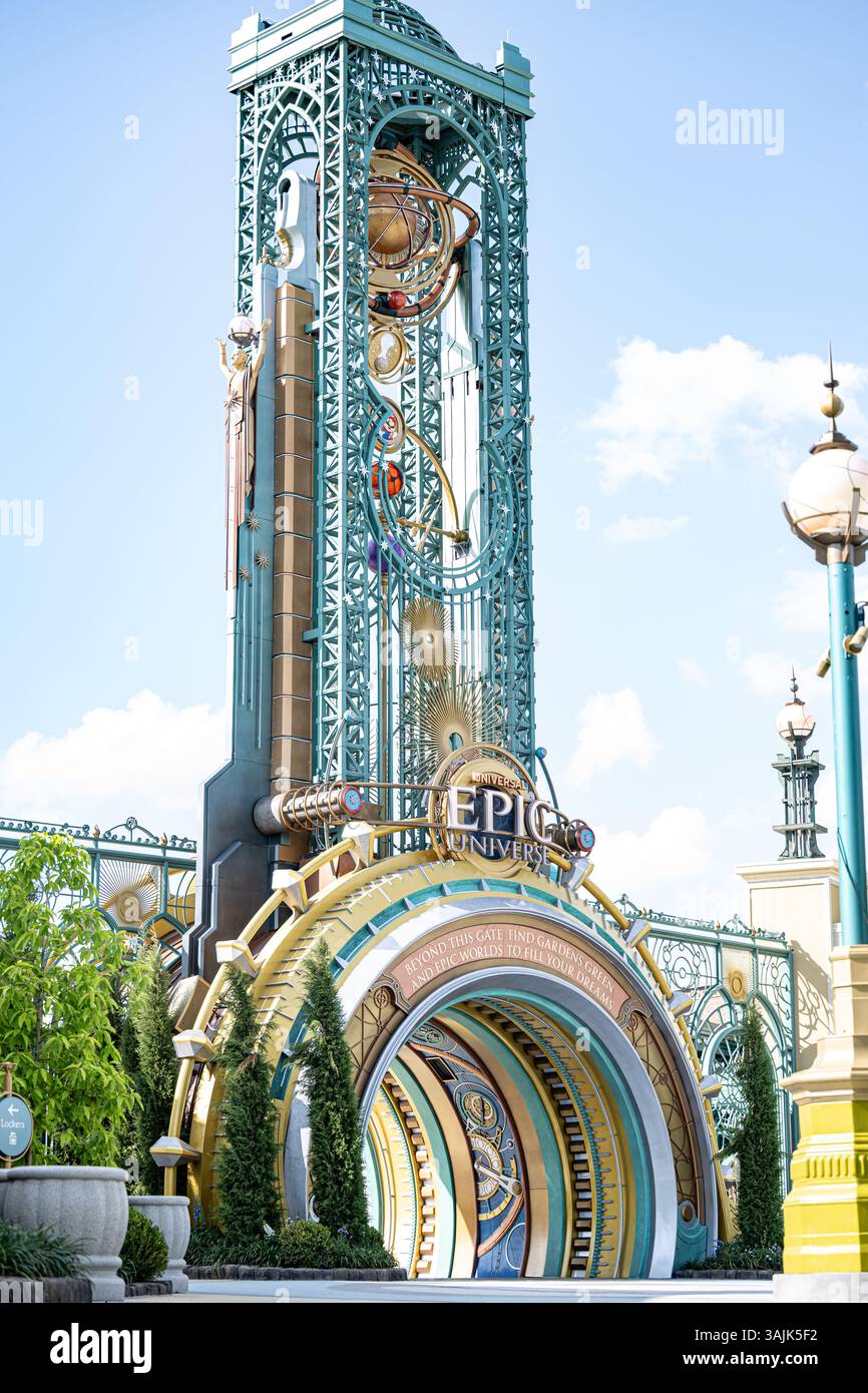 Orlando, USA. 06th Apr, 2025. Universal Orlando - Epic Universe Grand ...